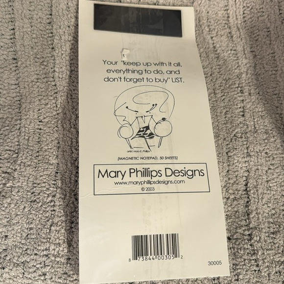 Mary Phillips | Office | Mary Phillips Designs Notepad Put On Your Big ...